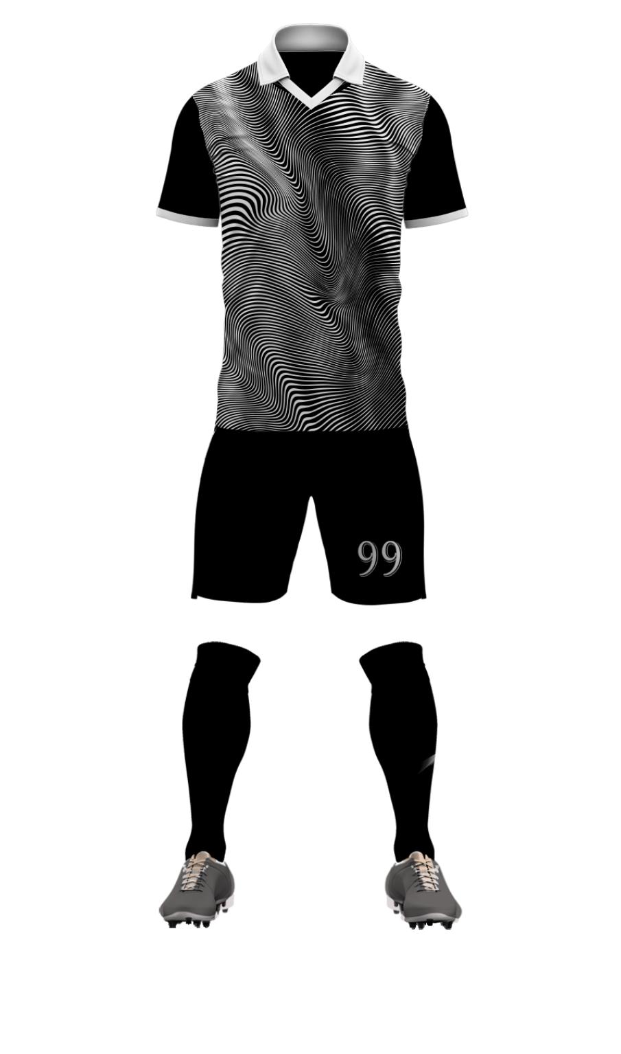 F095 Minimalist Polo Yaka Erkek Futbol Forma Takımı